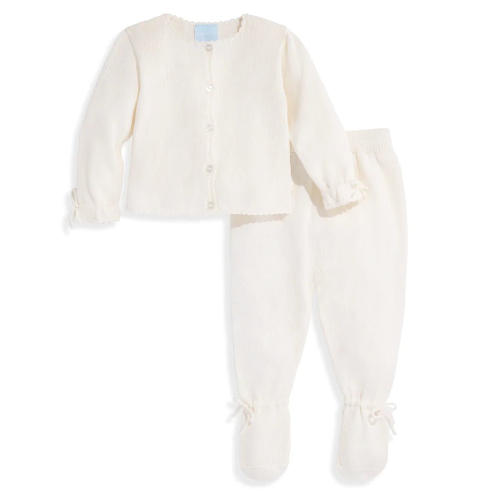 bella bliss Girl's Mercerized Pima Baby Set Ivory – Fun & Fancy ...